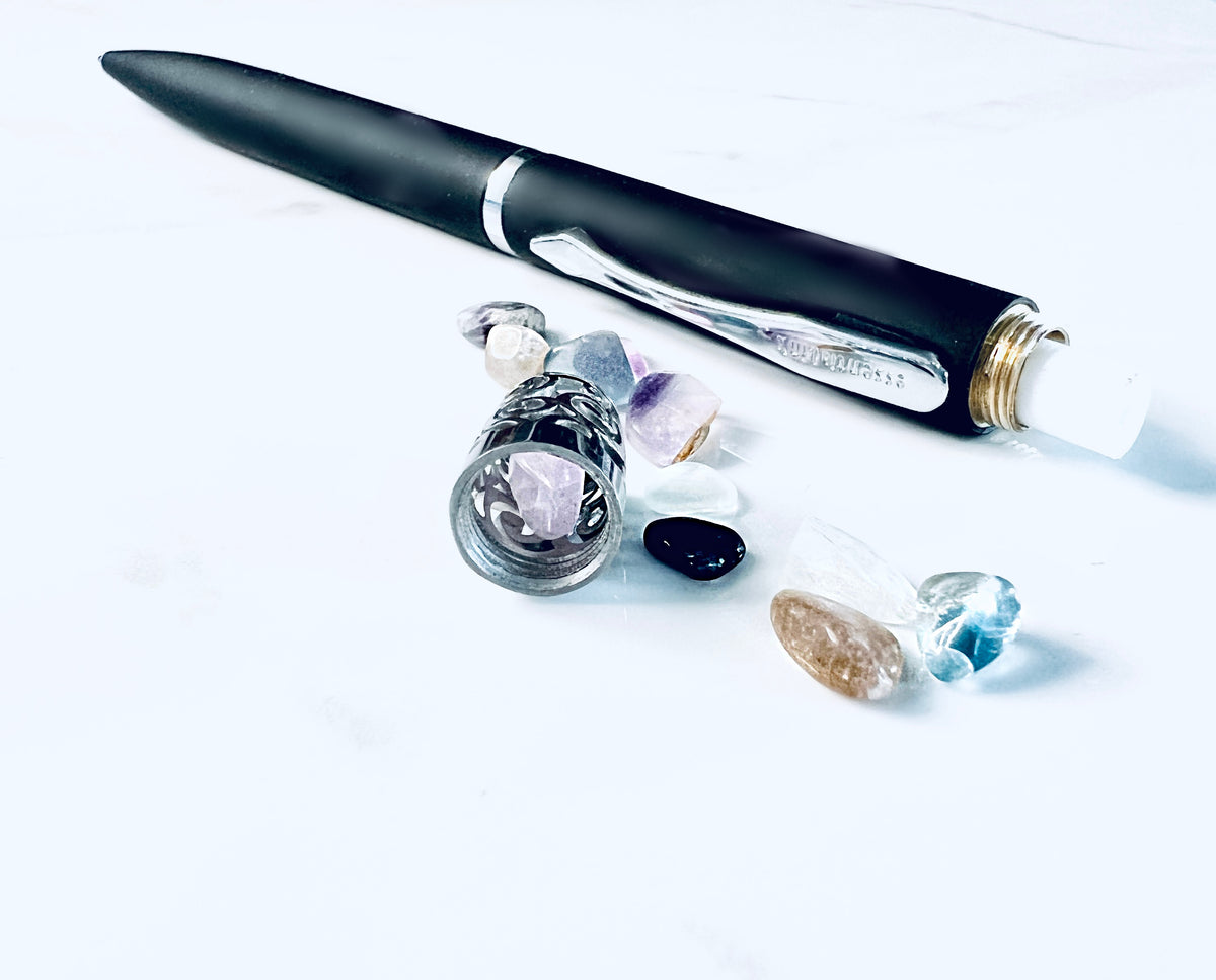 Crystal Gemstones, Essential Ink Refills and Infused Wicks – essential ink