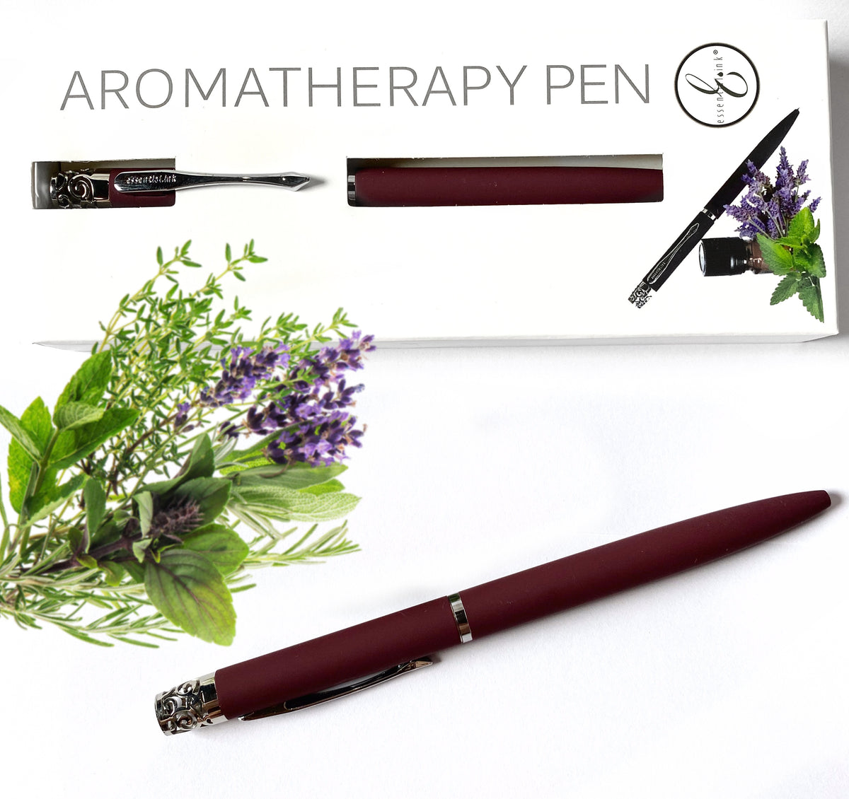 Pens that make Scents Essential Ink Aromatherapy Pen Bordeaux Red ...